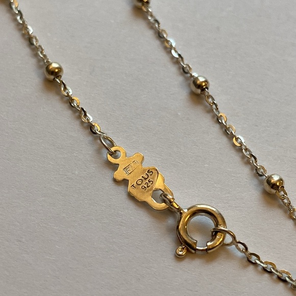 Tous | Jewelry | Authentic Tous Sterling Station Chain Necklace | Poshmark